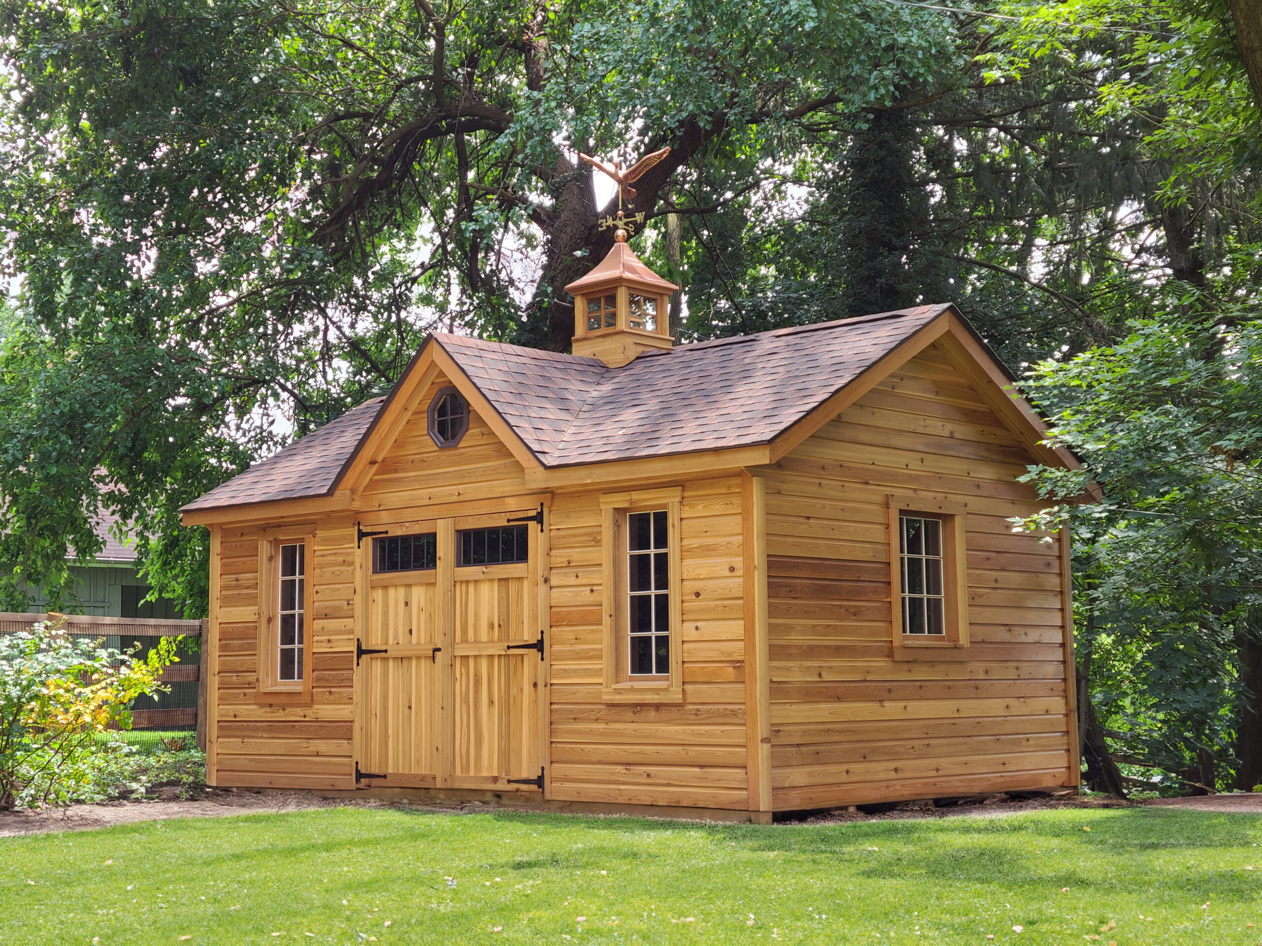 Why Choose Cedar for Your Backyard Structure | Lapp Structures