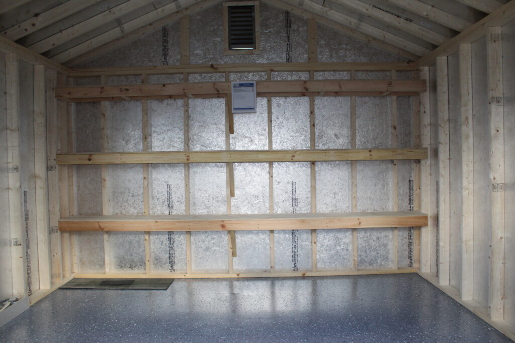 12x14 A-frame with SmartTec Siding | Lapp Structures