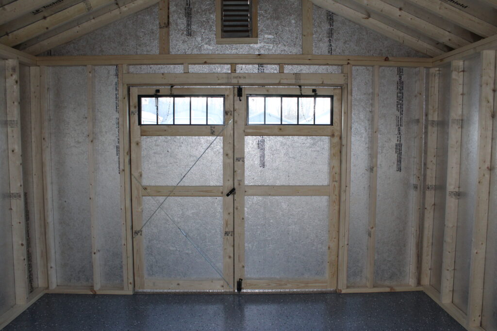 12x14 A-frame with SmartTec Siding | Lapp Structures