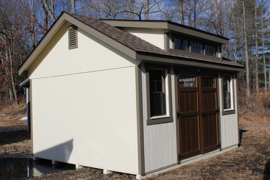 12x14 Garden Shed with SmartTec Sliding | Lapp Structures